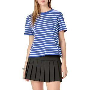 English Factory Striped Cotton T-shirt