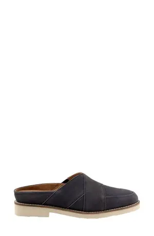 Softwalk Wessex Mule - Navy Nubuck