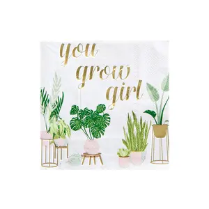 JOLLITY & CO You Grow Girl" Cocktail Napkins
