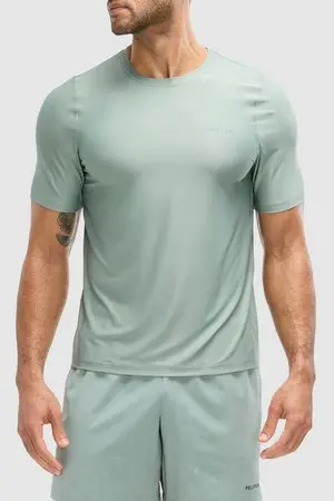 PELOTON Performance Short Sleeve Top - Chinois Green