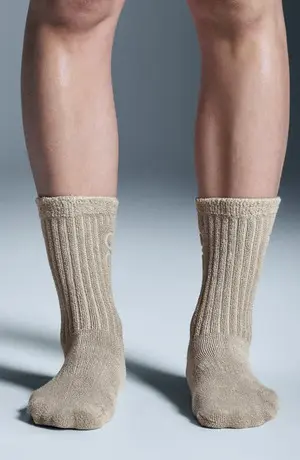 On Terry Crew Socks - Desert