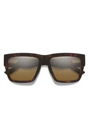 SMITH Lineup 58mm Chromapop™ Sunglasses - Matte Tortoise / Brown