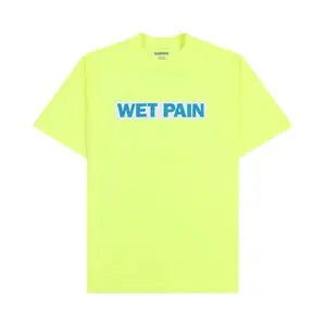 PLEASURES Wet Pain T-shirt 'neon