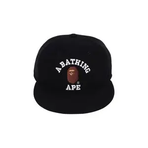 A BATHING APE College Wool Cap