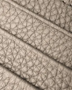 Prada Leather Card Holder - Grey