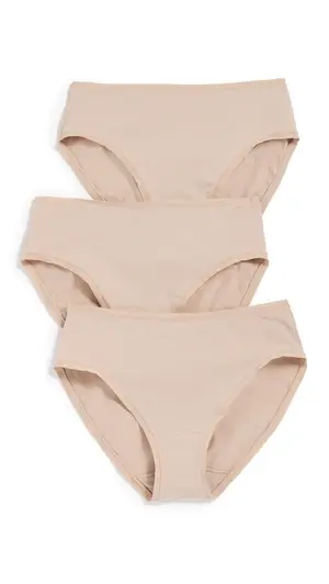 Natori Bliss Bare Cotton Hipster 3 Pack