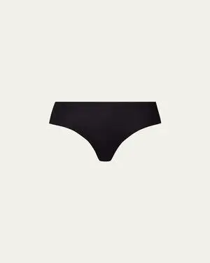 Hanro Invisible Cotton High-cut Briefs - Black