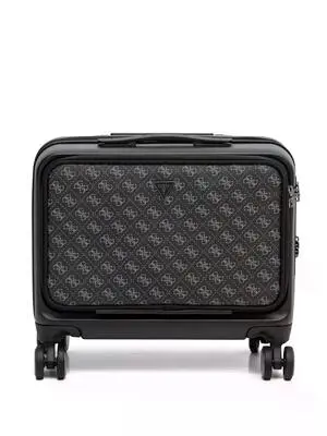 Guess Monogram Luggage - Black