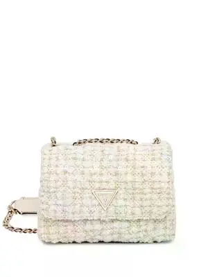 Guess Tweed Crossbody Bag
