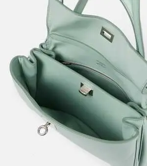Balenciaga Rodeo Small Leather Top-handle Bag - Green