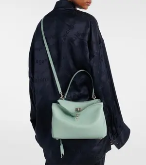 Balenciaga Rodeo Small Leather Top-handle Bag - Green