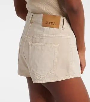 Isabel Marant Étoile Delma Denim Shorts - Black