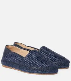 Manolo Blahnik Espadra Raffia Espadrilles