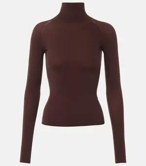 Alaïa Long Sleeve Jersey Top