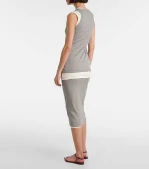 JIL SANDER Set Of 3 Cotton Tanks