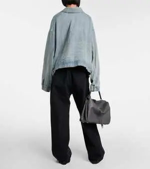 Balenciaga Oversized Denim Trucker Jacket