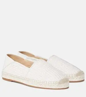 Manolo Blahnik Raffia Espadrilles