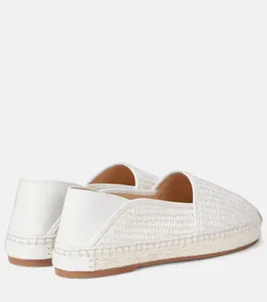Manolo Blahnik Raffia Espadrilles
