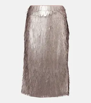 RÓHE Sequined Pencil Skirt