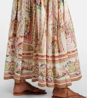 Camilla Gathered Maxi Skirt