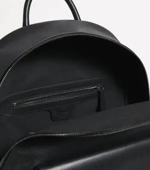Harrods Saffiano Leather Backpack