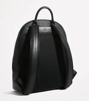Harrods Saffiano Leather Backpack