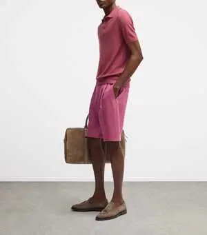 BOSS Linen Tapered Short
