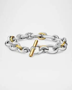 David Yurman Dy Mercer Chain Bracelet With Diamonds - Ylwwht