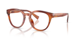 Dolce & Gabbana Full Rim Eyeglasses - Striped Ginger