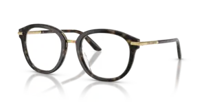 Dolce & Gabbana Dg3410 Eyeglasses - Havana Sur Blanc Barrow