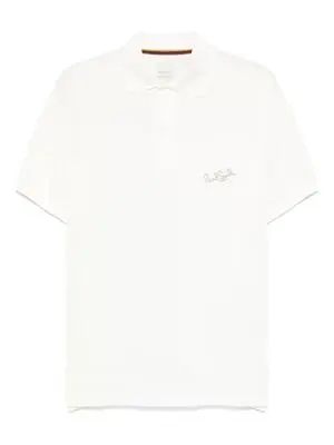 Paul Smith Logo-print Polo Shirt - White