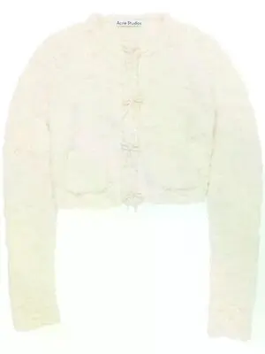 Acne Studios Bow-embellished Cardigan