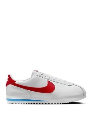 Nike Cortez Leather Sneakers - White/red