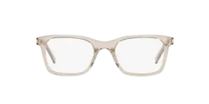 Saint Laurent Sl 718 Slim Eyeglasses - Brown Light