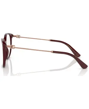 Dolce & Gabbana Butterfly Eyeglasses - Bordeaux