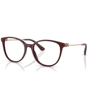 Dolce & Gabbana Butterfly Eyeglasses - Bordeaux