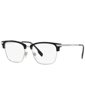 Burberry Pearce Square Eyeglasses - Black