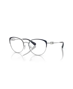 Emporio Armani Eyeglasses - Shiny Silver,blue