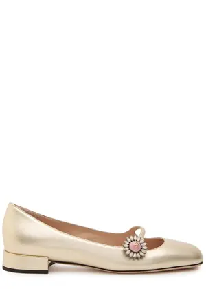 Valentino Garavani Logo Flats For Women
