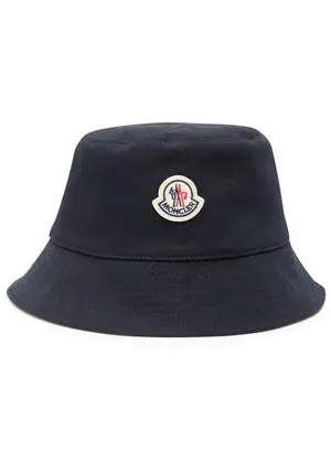 Moncler Moncler Reversible Bucket Hat Navy