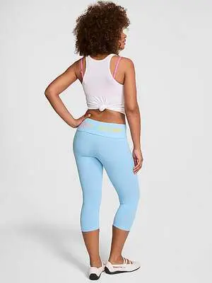 Pink Cropped Leggings