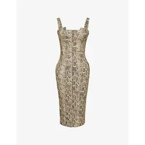 Snake Print Cocktail Dresses