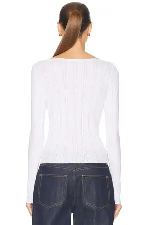COU COU The Bateau Top - White
