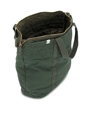 Visvim Nap Tote L In Olive - 25% Off | Editorialist
