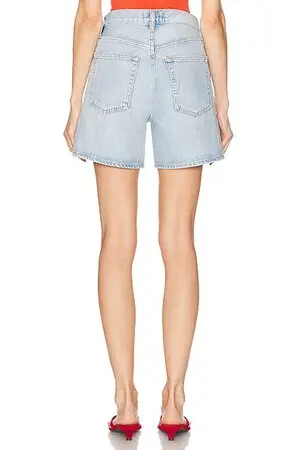 AGOLDE V-waist Denim Shorts
