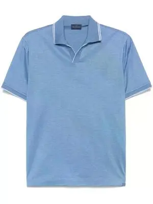 Paul & Shark Mélange-effect Polo Shirt