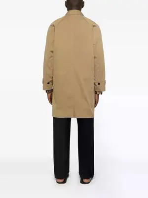 AMARANTO Twill Trench Coat