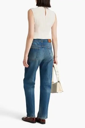 Victoria Beckham Pussy-bow Silk Top