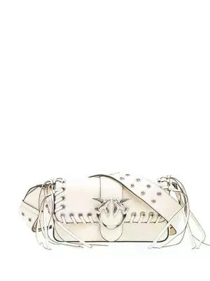 Pinko Love One Shoulder Bag - White