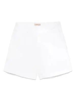 BLANCA VITA Pressed-crease Shorts - White